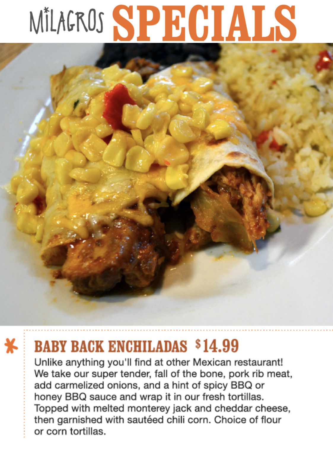 Milagros Mouthwatering Menu | The Best Mexican Food In Utah
