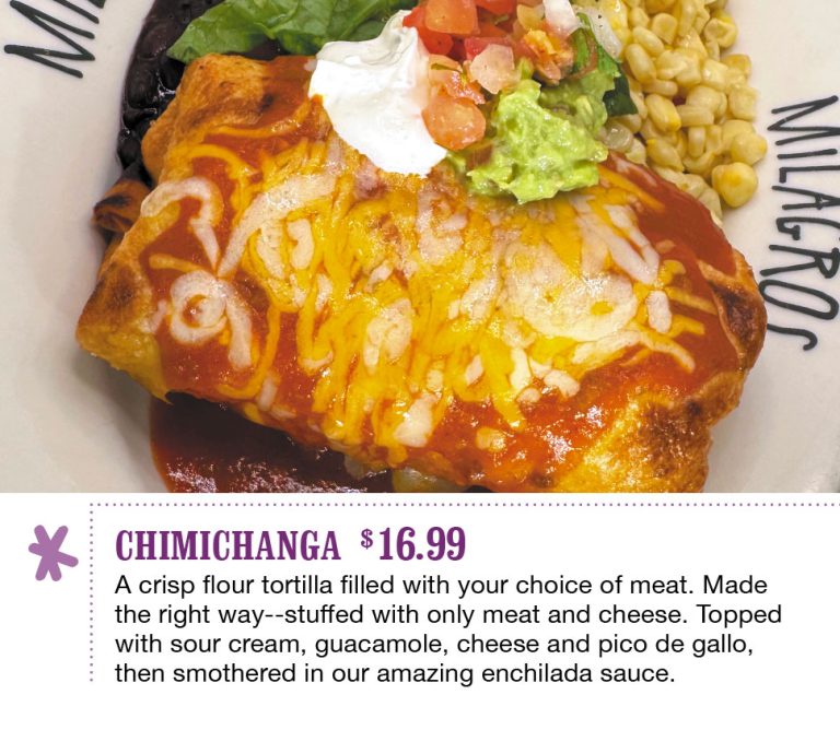 Milagros Mouthwatering Menu | The Best Mexican Food In Utah