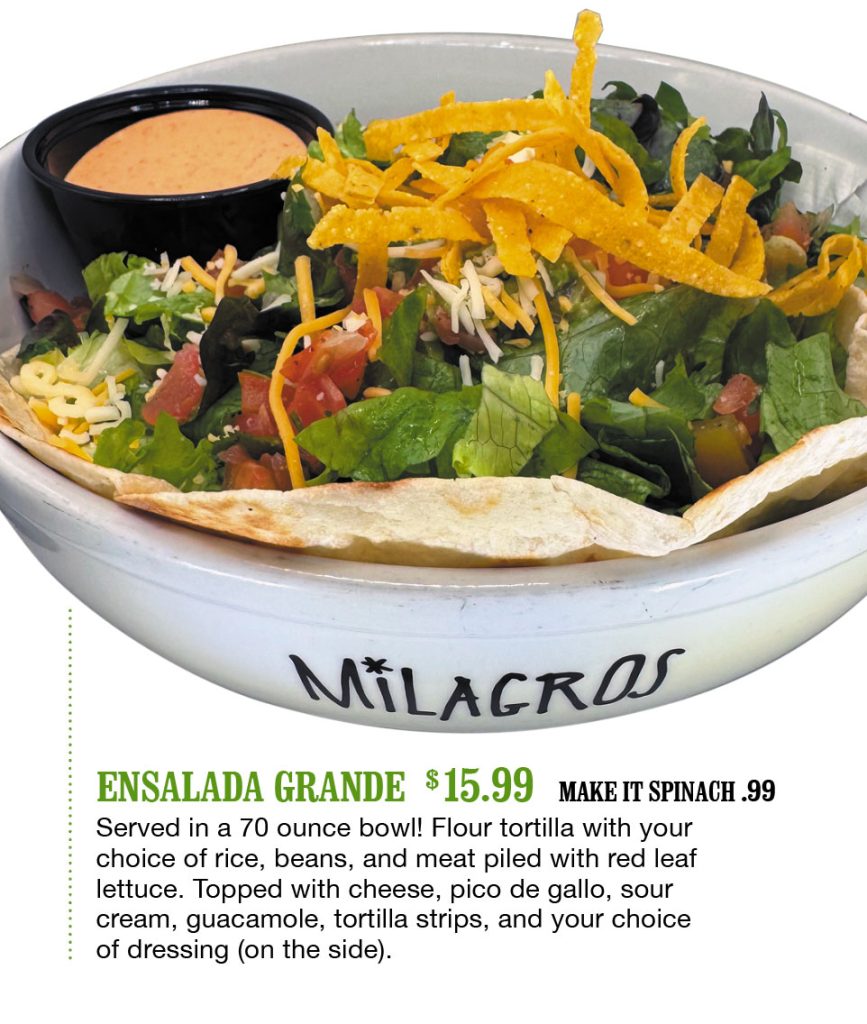 Milagros Mouthwatering Menu | The Best Mexican Food In Utah
